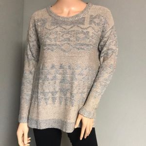 Color Block | Sweaters | Colorblock Brand Pull Over Gray Sweater New ...